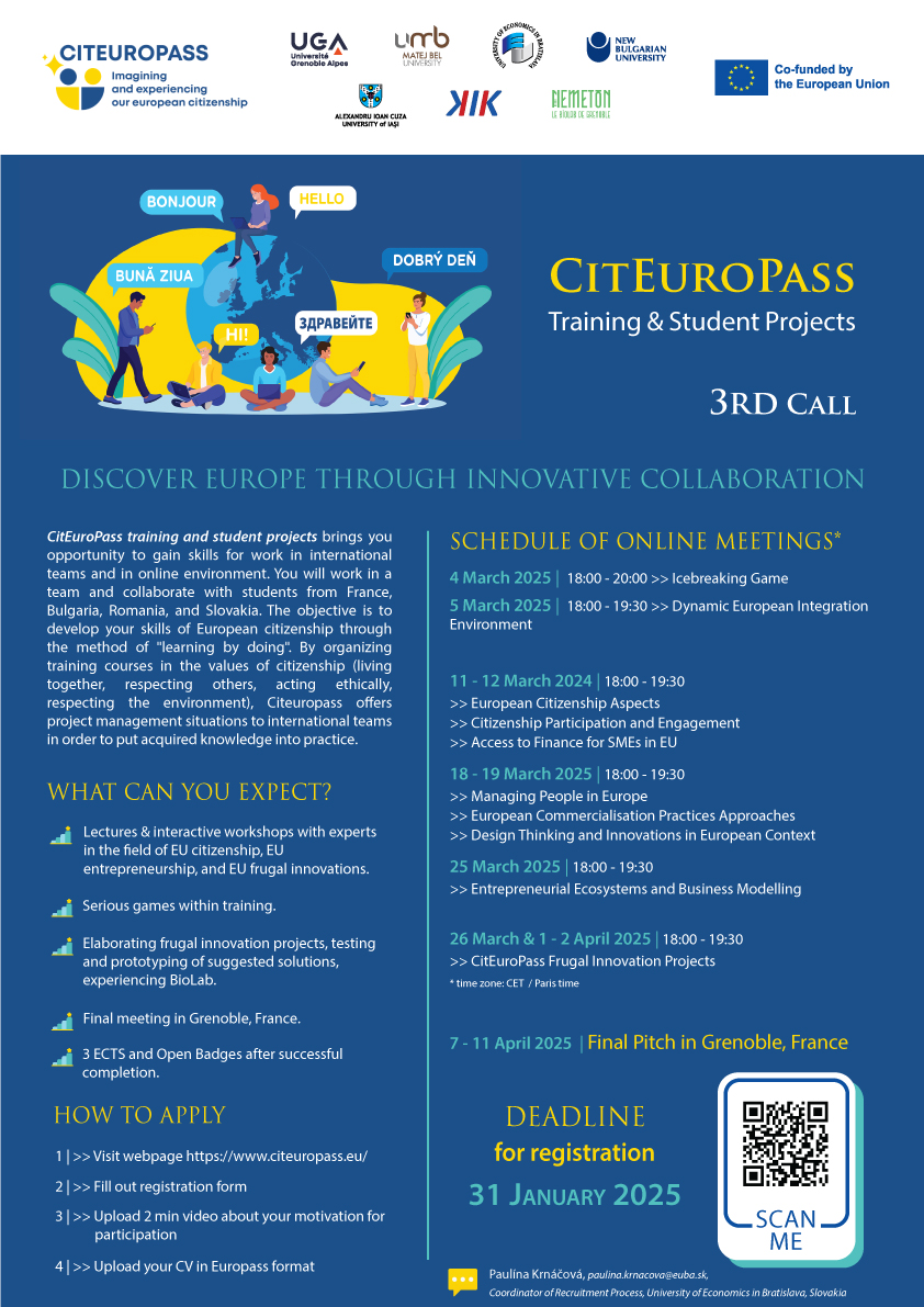 Course: CITEUROPASS Trainings | Moodle NBU